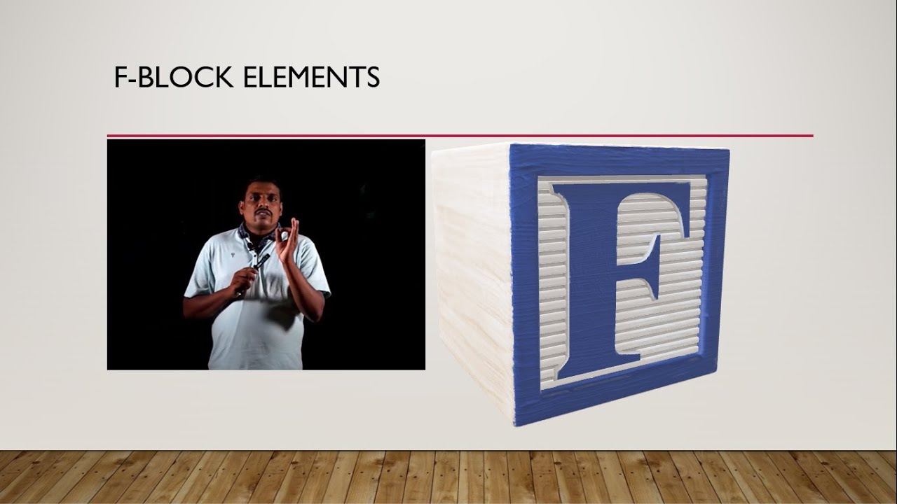 F- block elements - YouTube