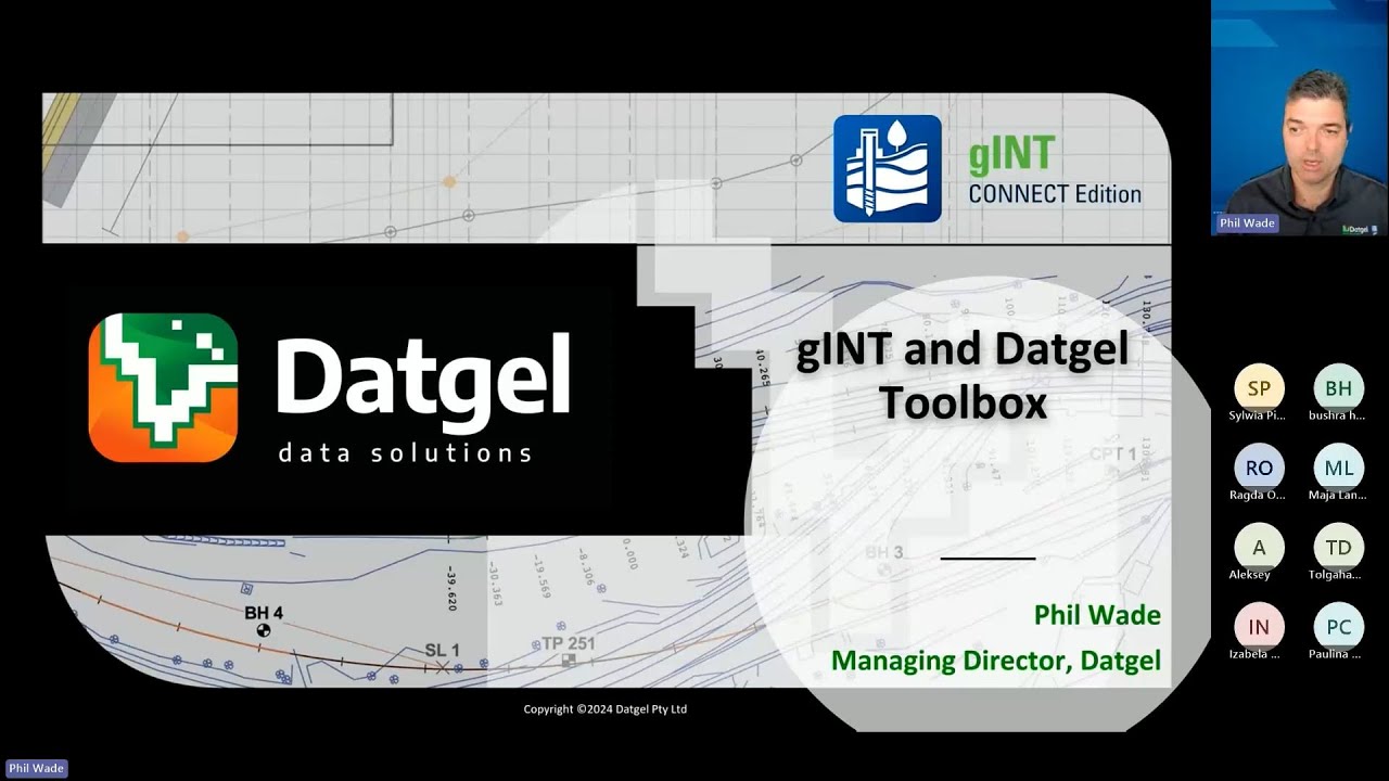 gINT and Datgel Toolbox gINT Add-In Webinar - YouTube