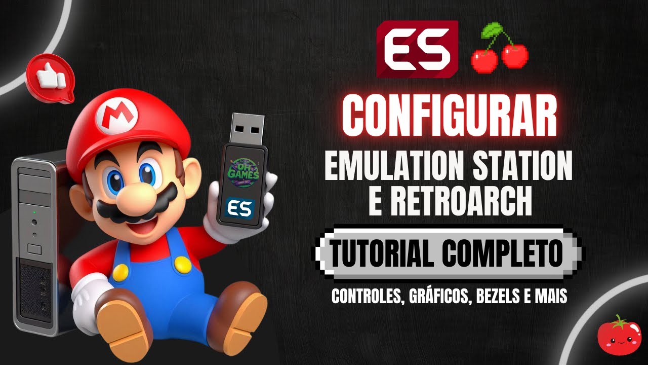 Como Configurar Emulation Station e RetroArch: Controles, Gráficos e ...