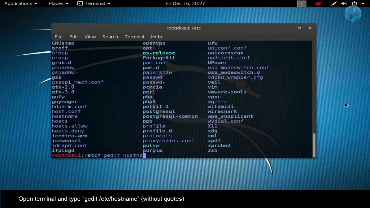 How To Change Kali Linux Root Password Youtube