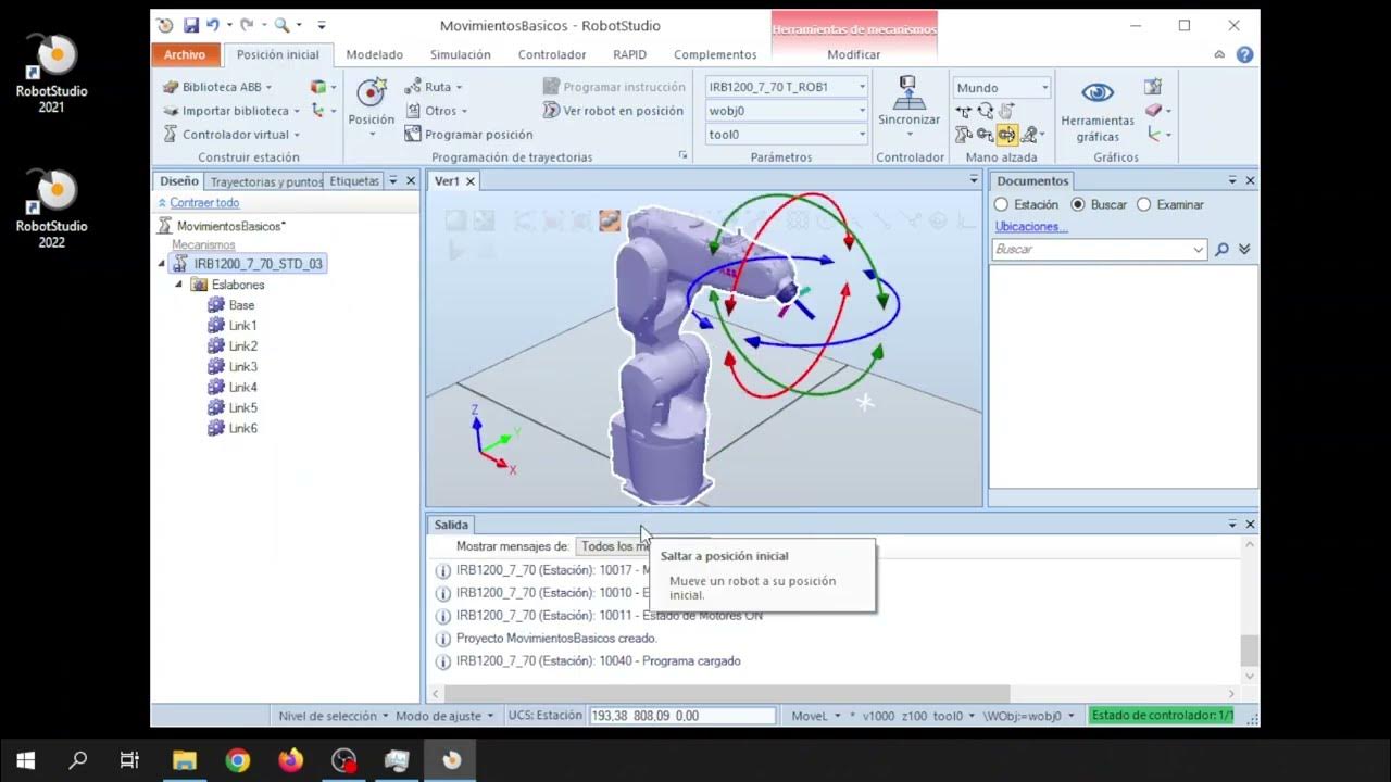 RobotStudio - 01 - Crear un proyecto - YouTube