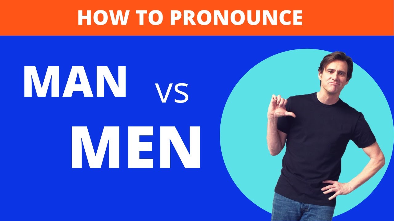 MAN vs MEN/ What's the difference? #shorts - YouTube