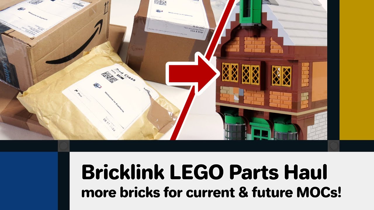 Bricklink LEGO Parts Haul - More parts for my MOCs! - YouTube