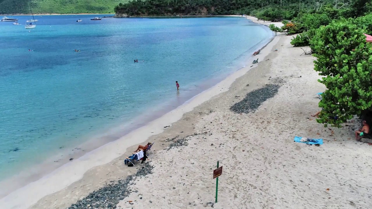 Maho Bay, Beach, St John USVI - YouTube