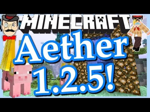Minecraft AETHER MOD UPDATE for 1.2.5 !! - YouTube