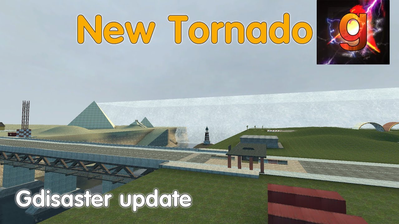 Garry's mod gDisasters update New Tornado - YouTube