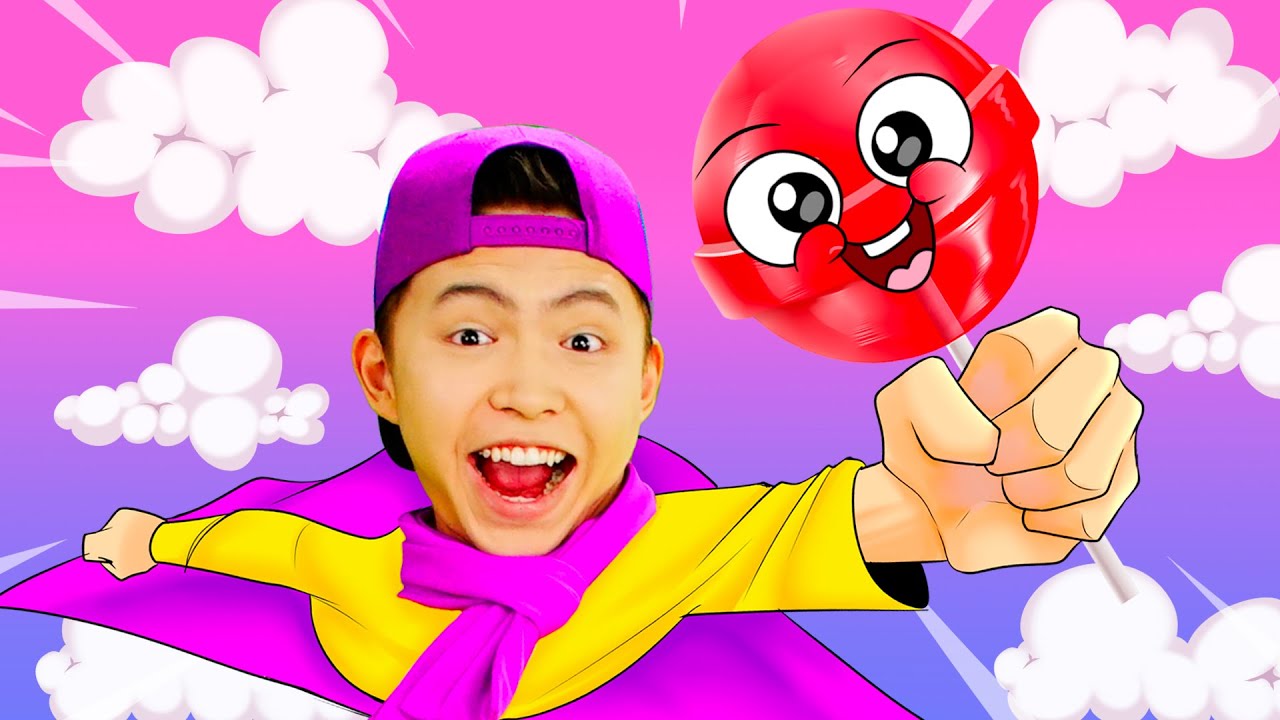 My Friend is a Superhero + Lollipop & Ice Cream | Dominoki Kids Songs ...