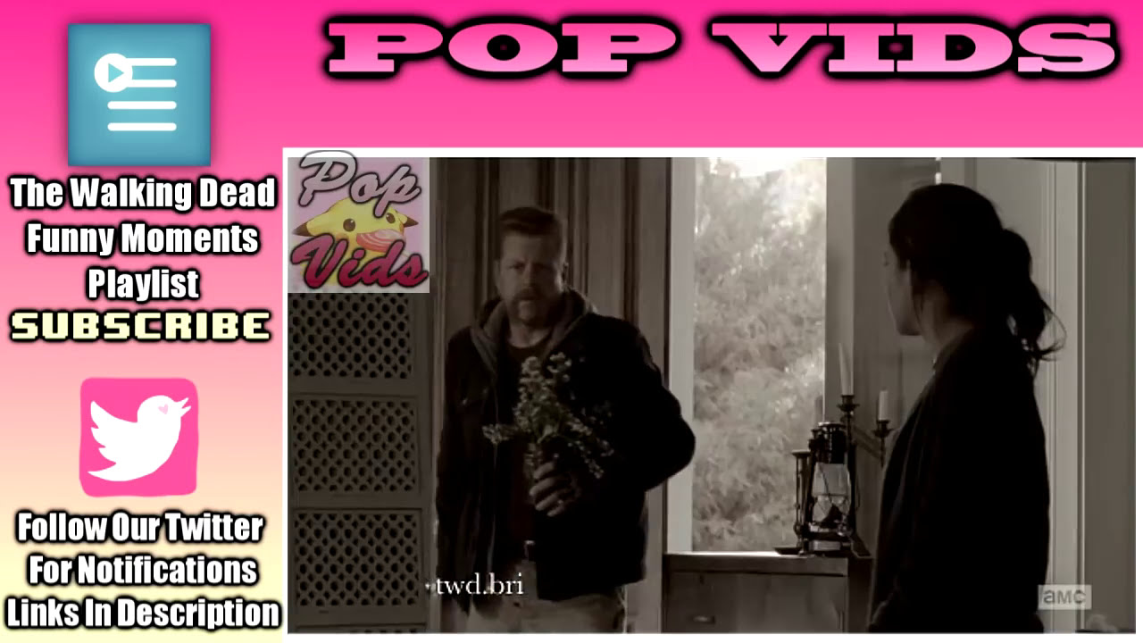 The Walking Dead TWD Funny Moments Crack Humor Pt:6 - YouTube