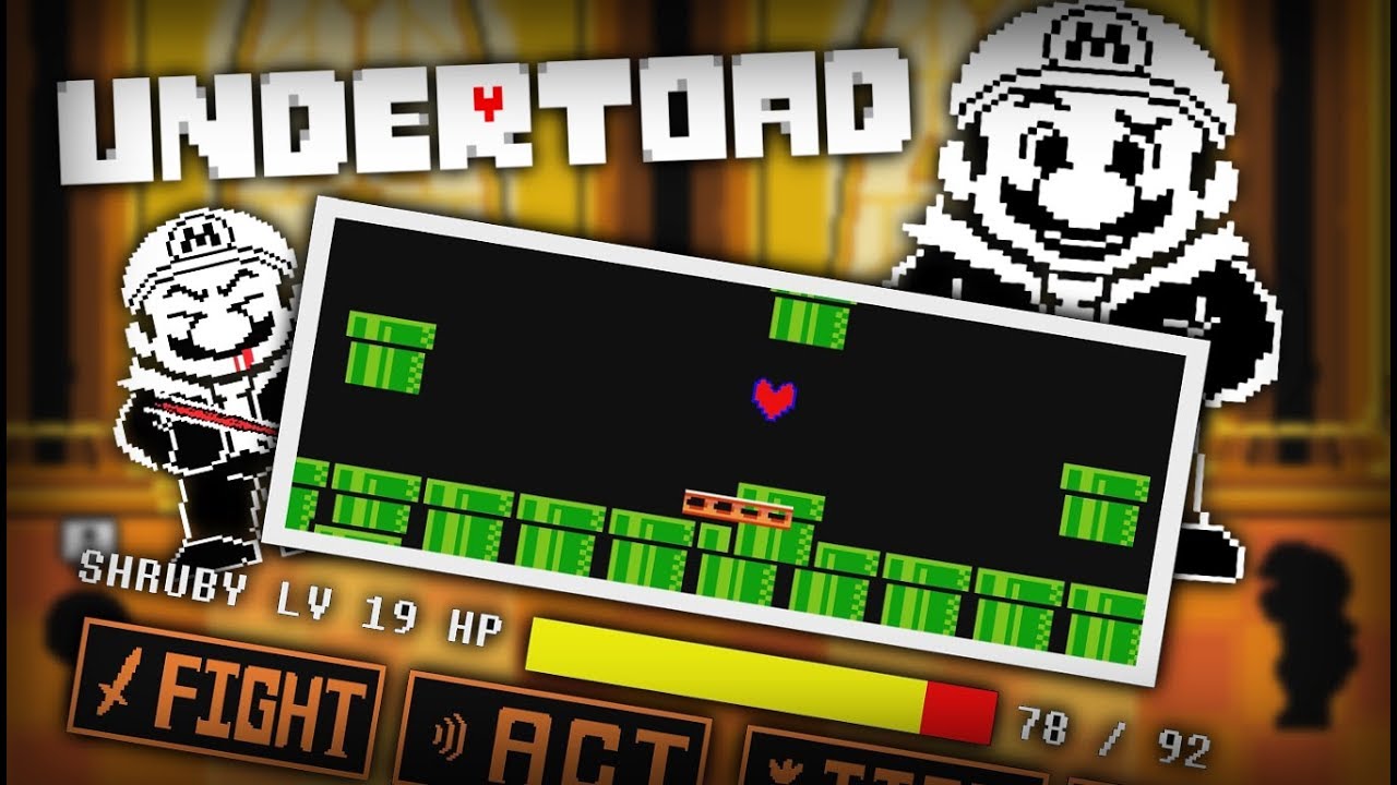 Undertoad - Mario Final Boss + Ending | BEST FAN GAME EVER!! - YouTube