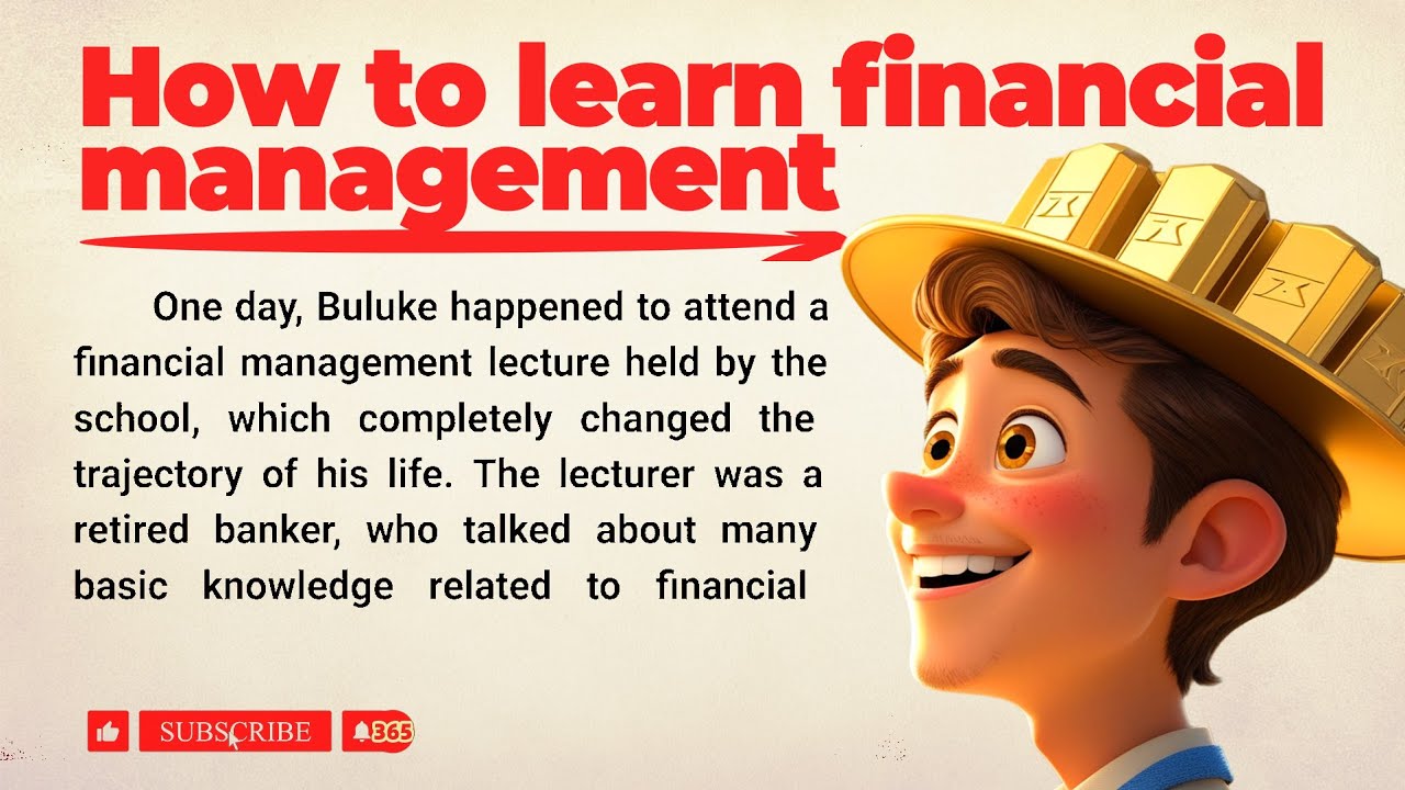 How to learn financial management | Learn English Through Story Level 4 ...