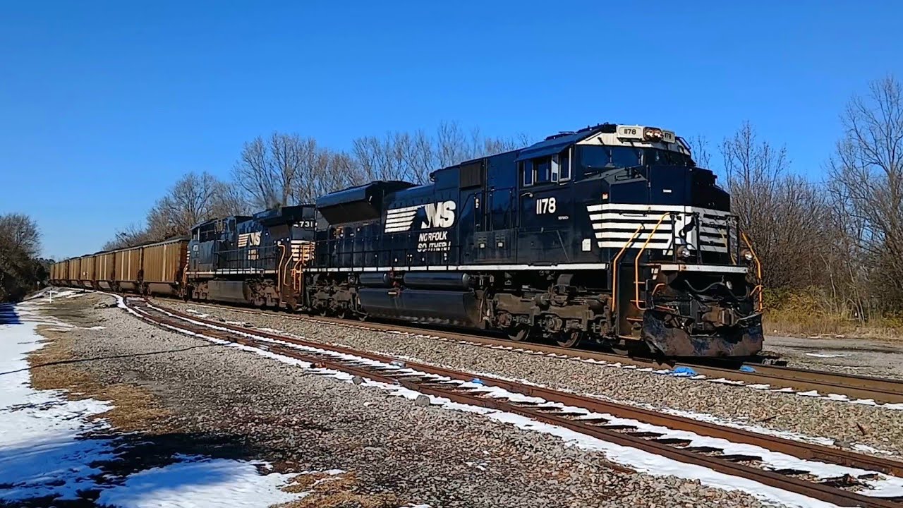 NS 1178 Leads Norfolk Southern Train 786 Into Columbia SC On The R Line ...