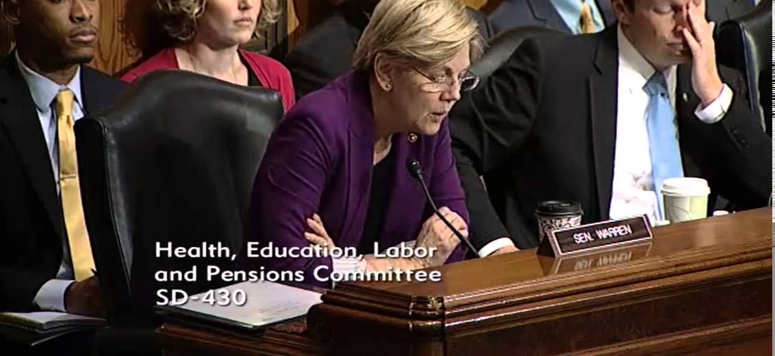Elizabeth Warren - Reauthorizing the Higher Education Act: Exploring ...