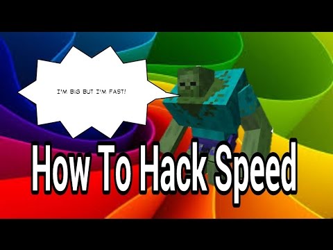 MCPE How To Hack Speed Easy Way - YouTube