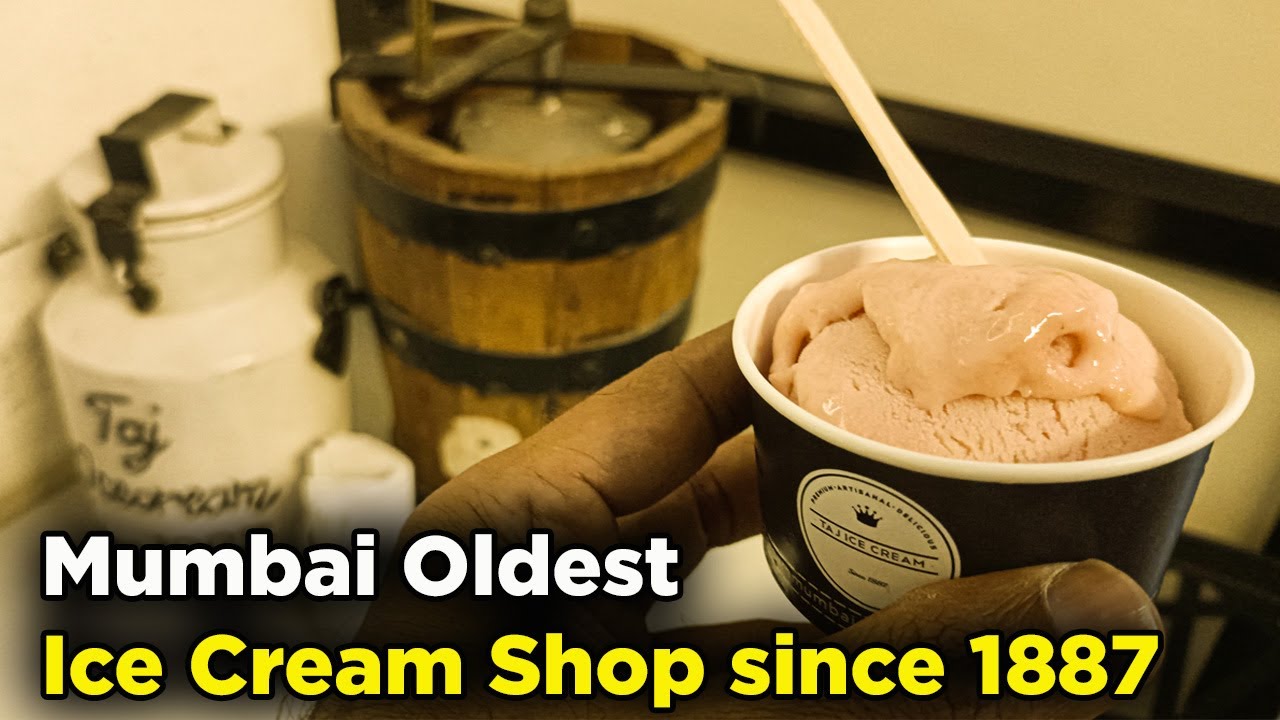 Discovering Mumbai's Oldest Ice Cream Shop: Taj Ice Cream - YouTube