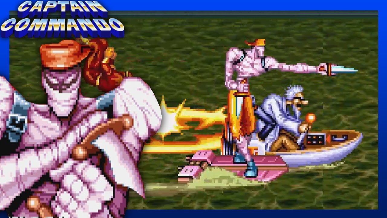 Captain Commando (Arcade) Stage 5 - SEA PORT | Playing With Mack ...