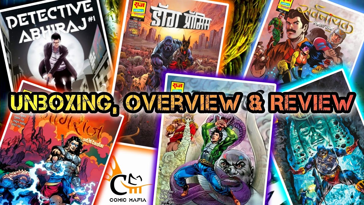 RCSG New Releases Unboxing & Overview | Detective Aviraj#1 - Arc Comics Quick Review | Comic ...