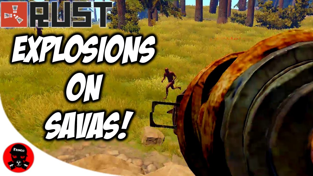 Explosions on Savas! : RUST - YouTube