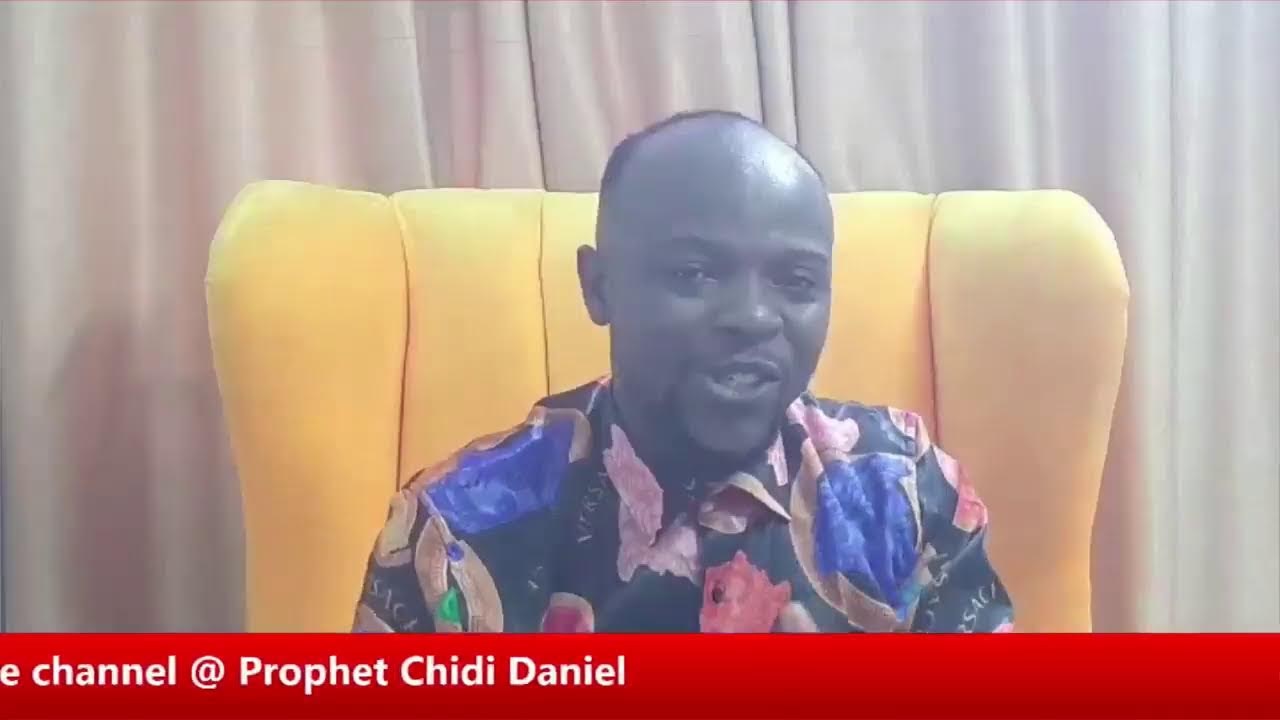 PROHET CHIDI DANIEL Live Stream - YouTube