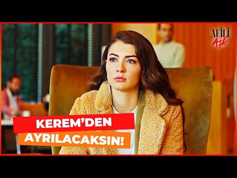 Yelda, Ayşe'yi Kerem'den Ayrılmaya Zorladı! - Afili Aşk 22. Bölüm