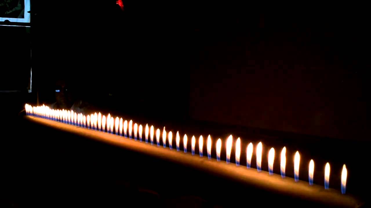 Rubens tube - musical flame tube - science demonstrations - www ...