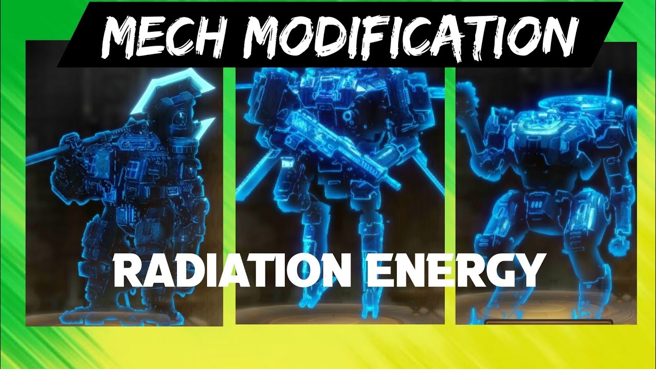 LSS - Mech Modification Explained | Radiation Skills | Mech Drawing # ...