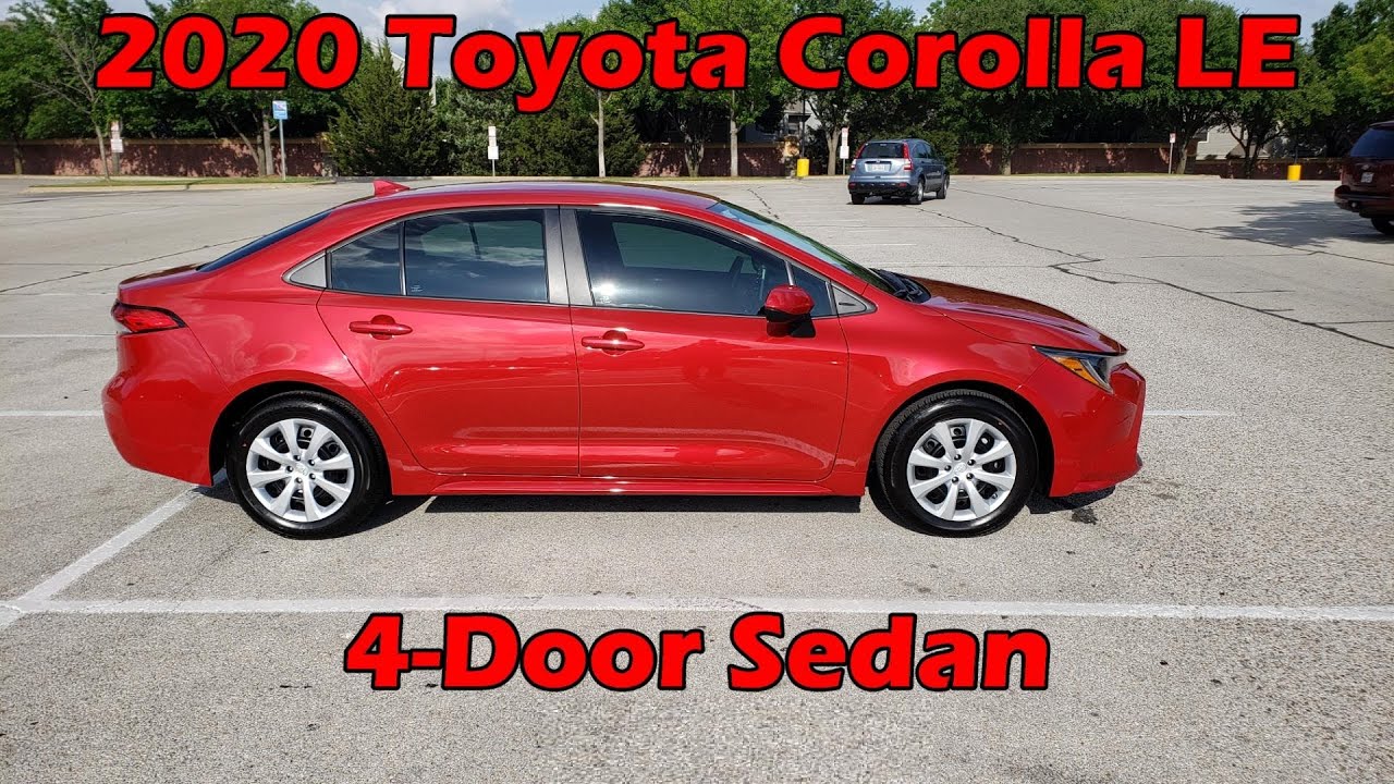 2020 Toyota Corolla LE POV Drive - YouTube