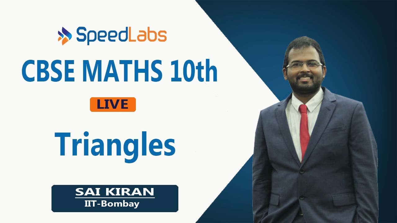 CBSE 10th | Maths | Triangles - YouTube