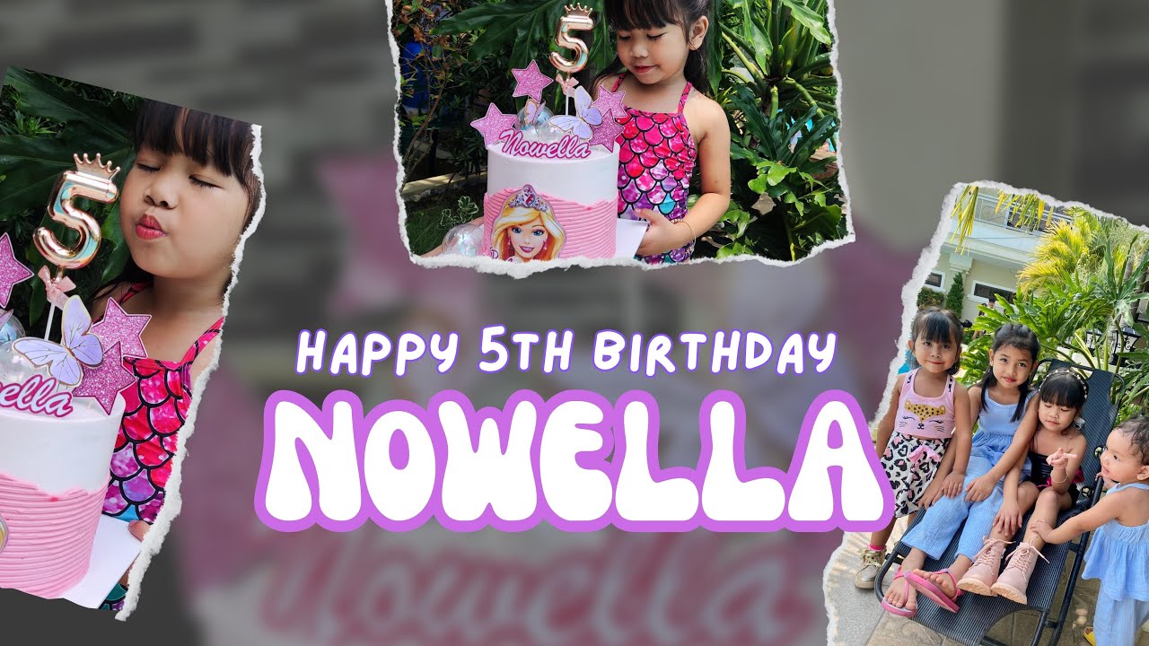 Nowella Mirielle's 5th Birthday (SDE) - YouTube
