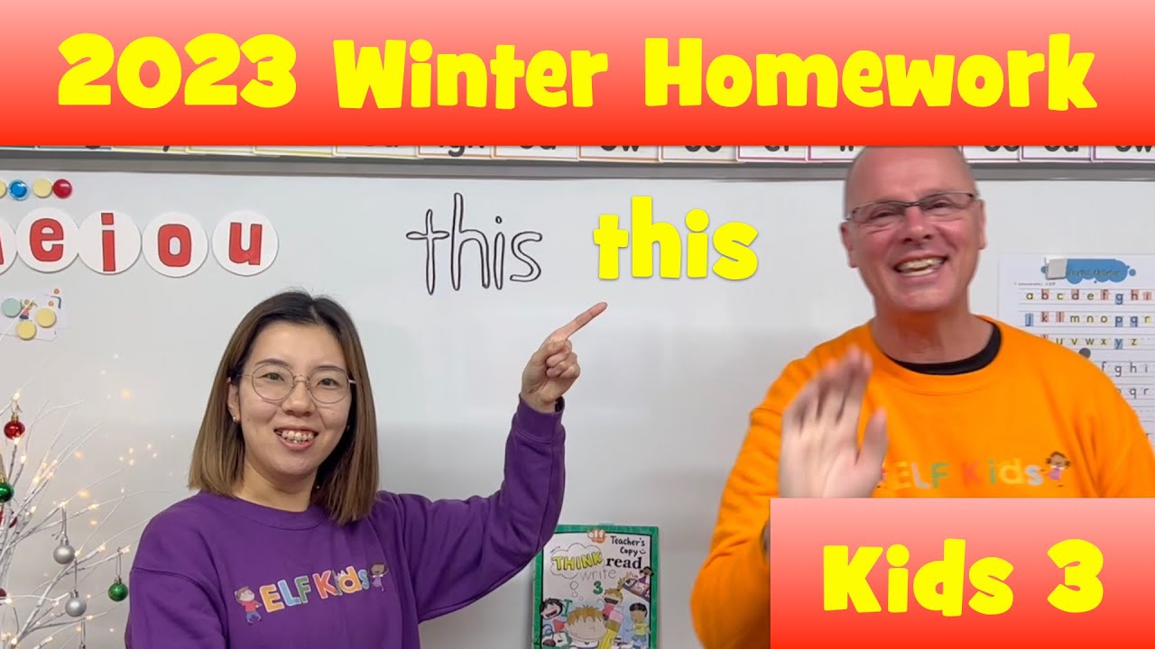 Kids 3 - Winter Homework - This - YouTube