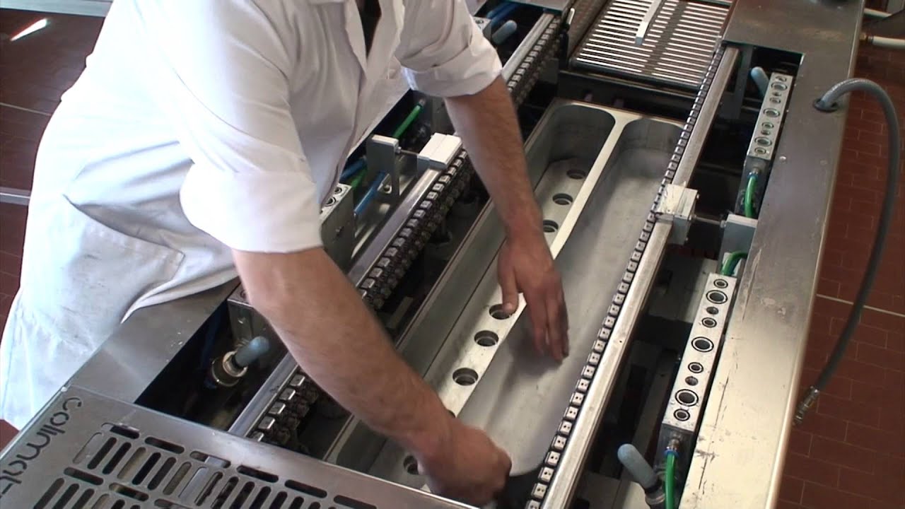 Colimatic THERA 650 thermoforming packaging machine for salami/meat ...