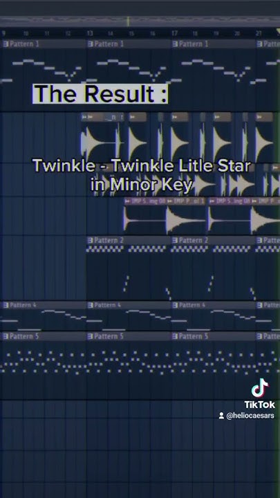 Twinkle Twinkle Little Starin Minor Key - YouTube