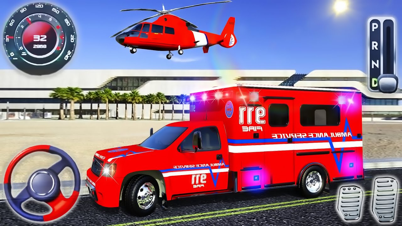 Ambulance Rescue Driver Simulator - Survival Emergency Van and ...