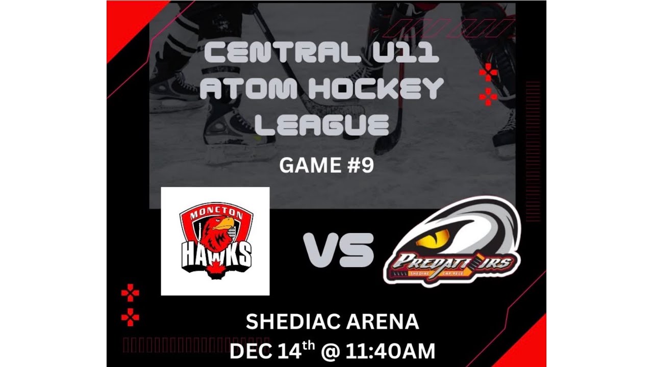 Game 9 vs Shediac - 14/12/2025 - YouTube