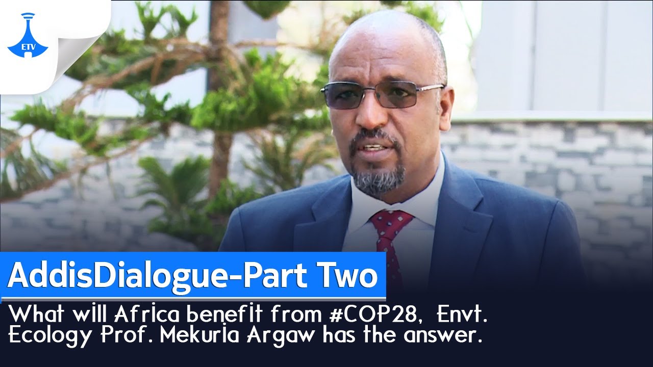 What will Africa benefit from #COP28, Envt. Ecology Prof. Mekuria Argaw ...