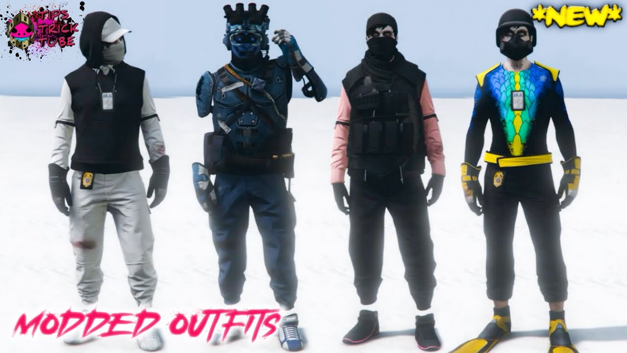GTA 5 HOW TO GET MULTIPLE MODDED OUTFITS! AFTER PATCH 1.64 #37 GTA ...