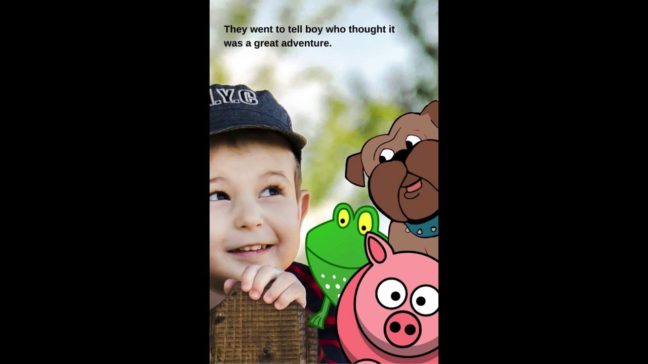 A FROG, A HOG, A DOG & A LOG - YouTube