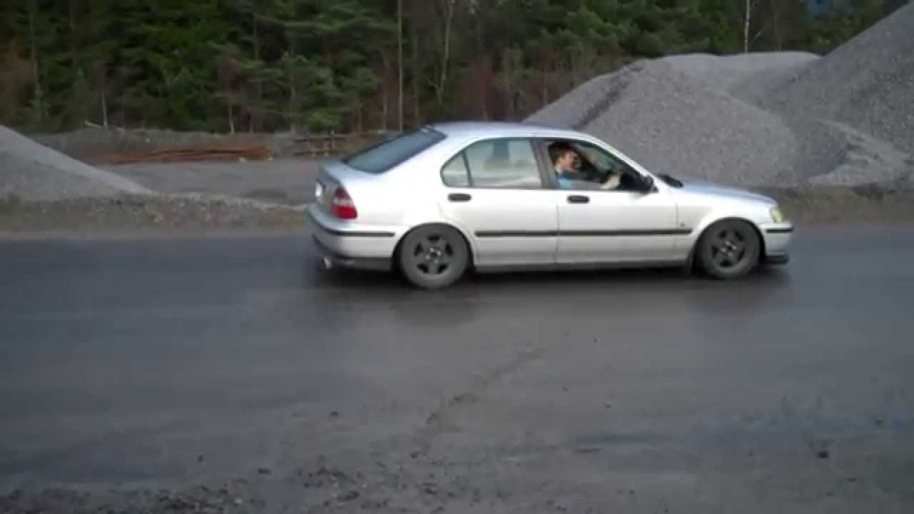 Honda civic mb2 Rollbacks/burnouts - YouTube