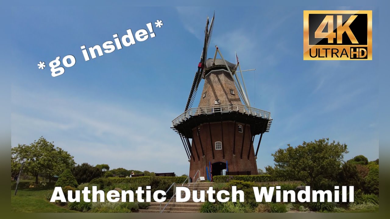 4K Walk Tour of Windmill Island in Holland, Michigan - YouTube