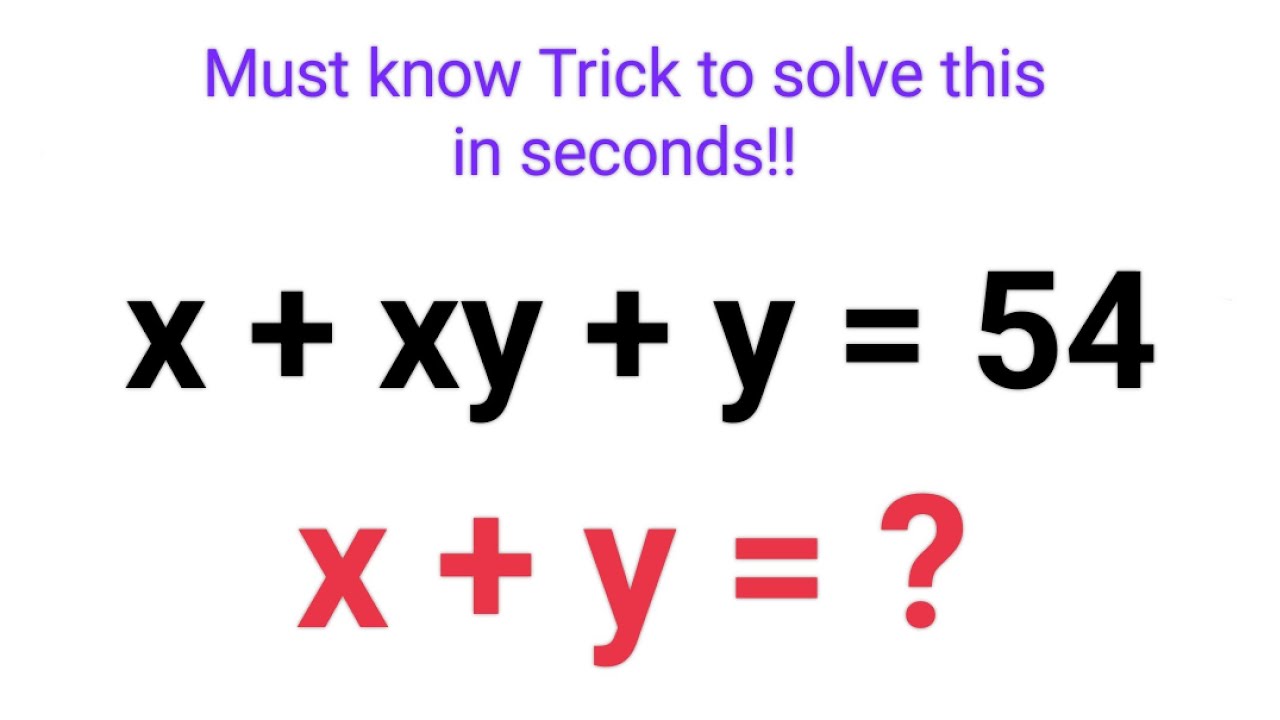Super Easy problem but Almost EVERYONE could not do it! # ...