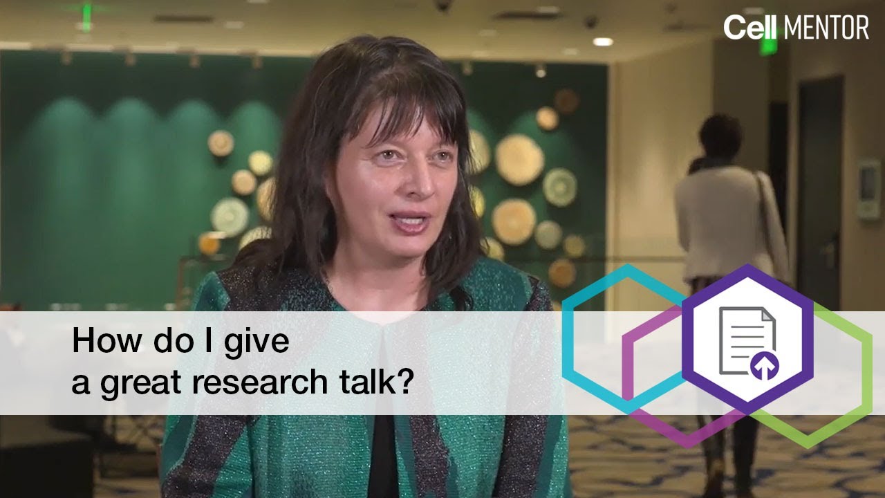 How do I give a great research talk? | Cell Mentor - YouTube
