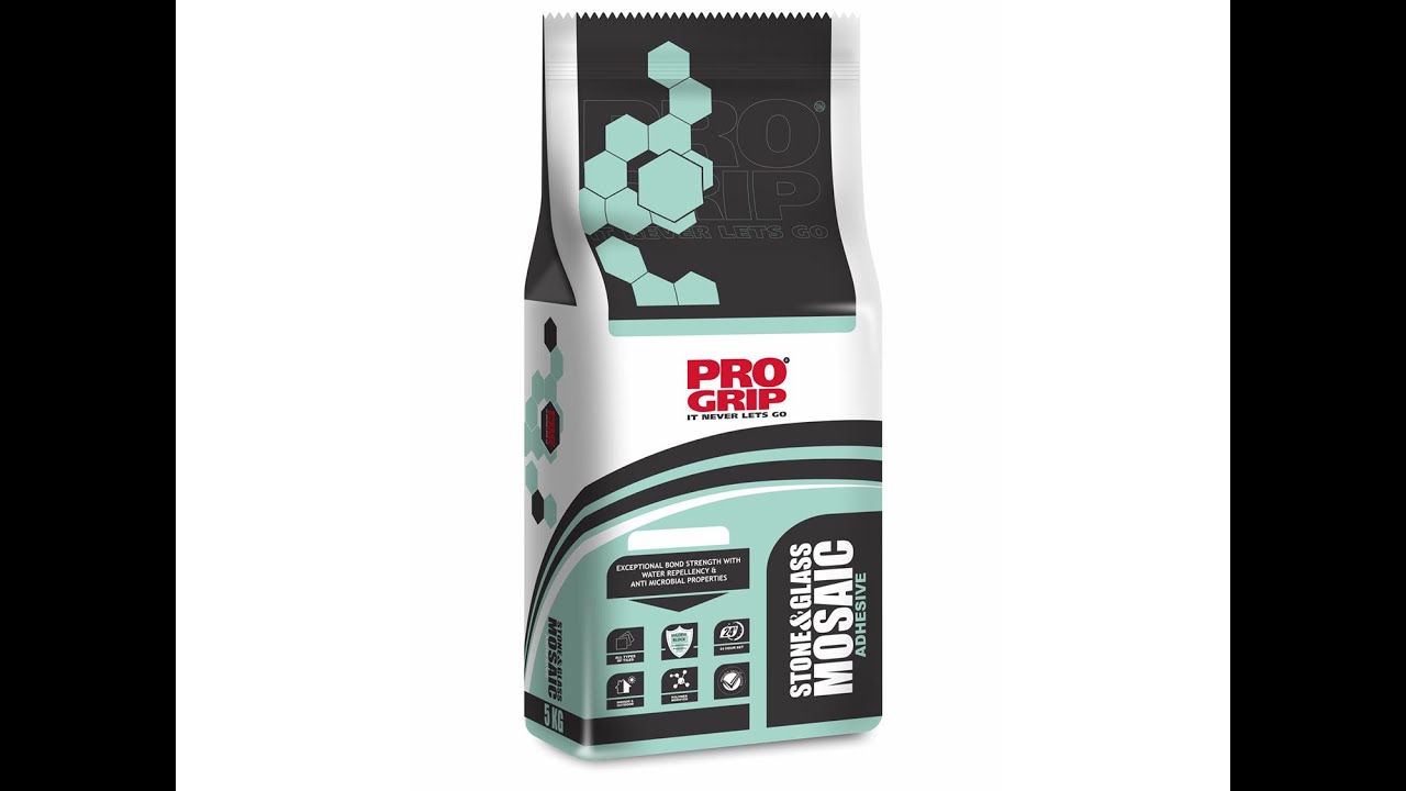 Pro Grip White Mosaic Adhesive & Grout 5 Kg EZAD552 - YouTube