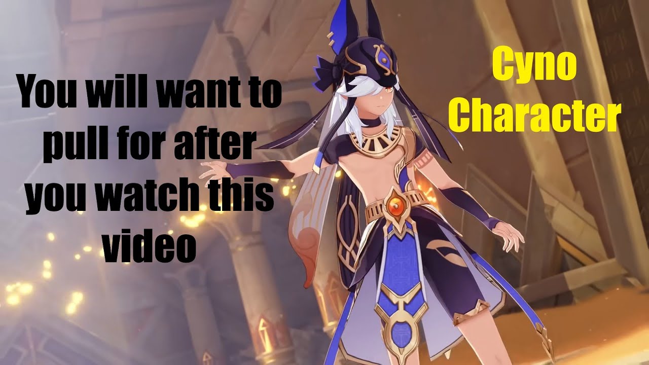 Cyno character and the only one you need | Genshin Impact upcoming 3.5 ...
