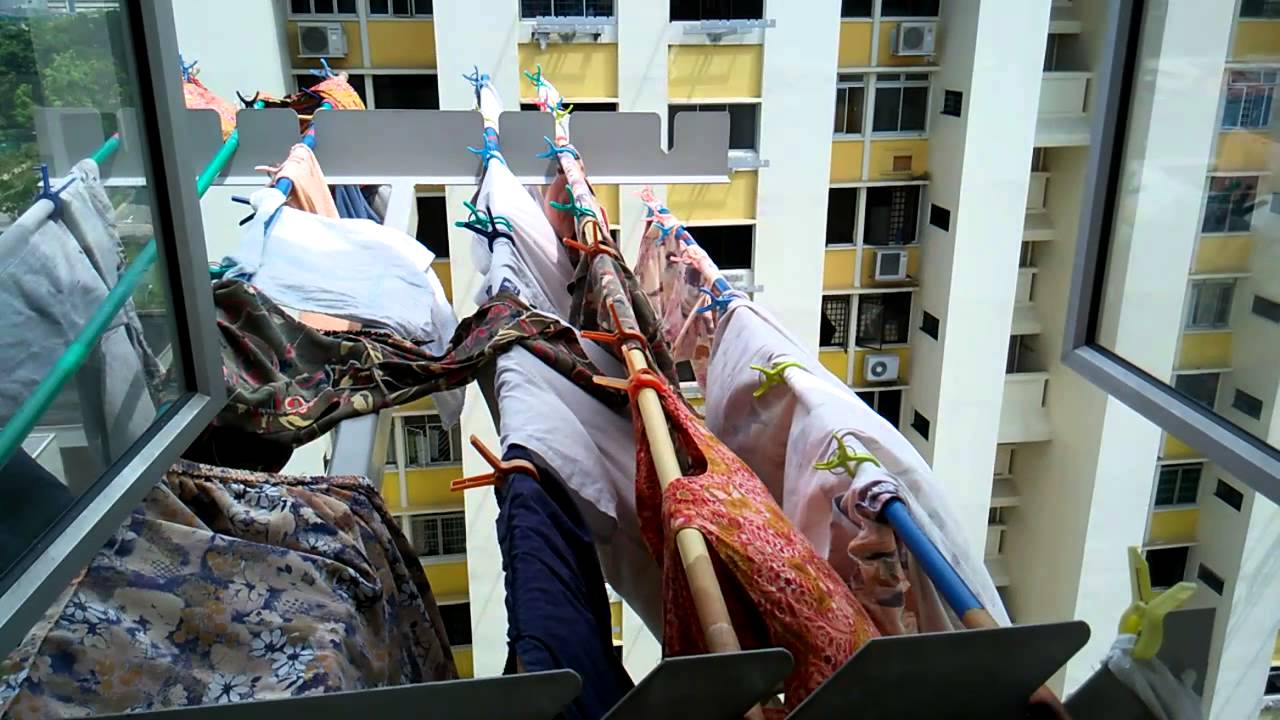 Poor Singapore HDB Frame For Bamboo Design - YouTube