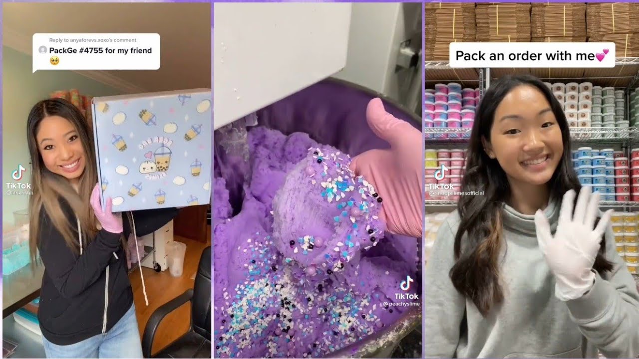 Slime Small Business-Tik tok Compilation - YouTube