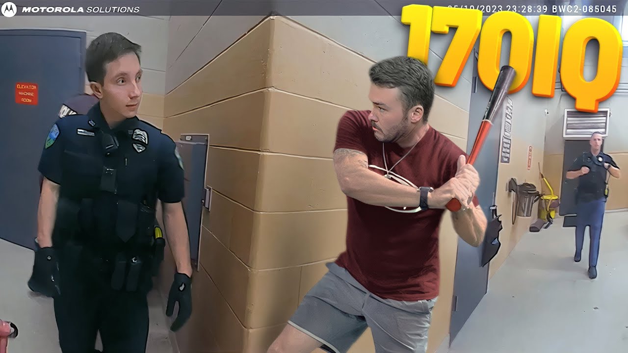 When Rookie Cops Meet 170 IQ Suspects - YouTube