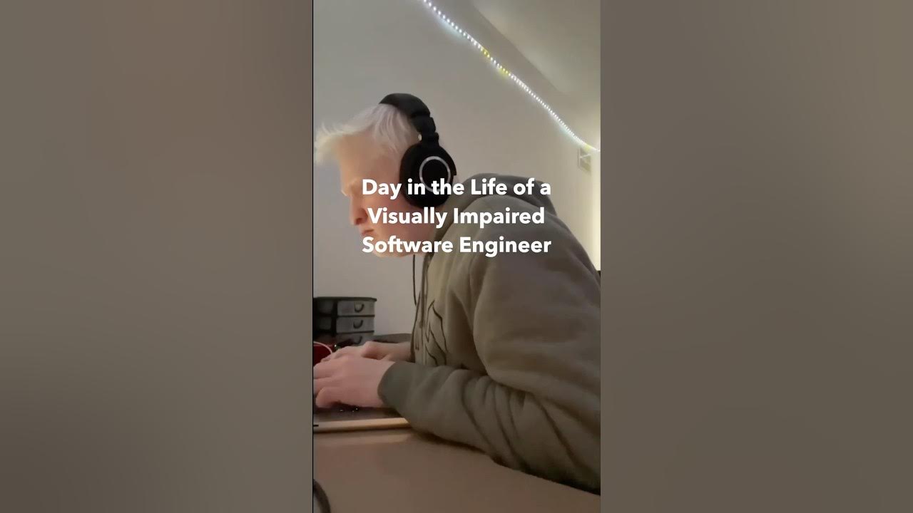 Day In the life of a Visually Impaired Software Engineer - YouTube