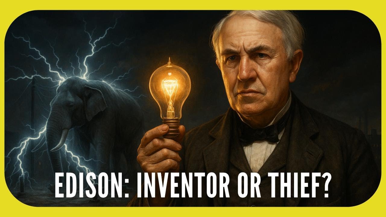 Was Thomas Edison a Thief? Why Did He Harm Animals? - YouTube