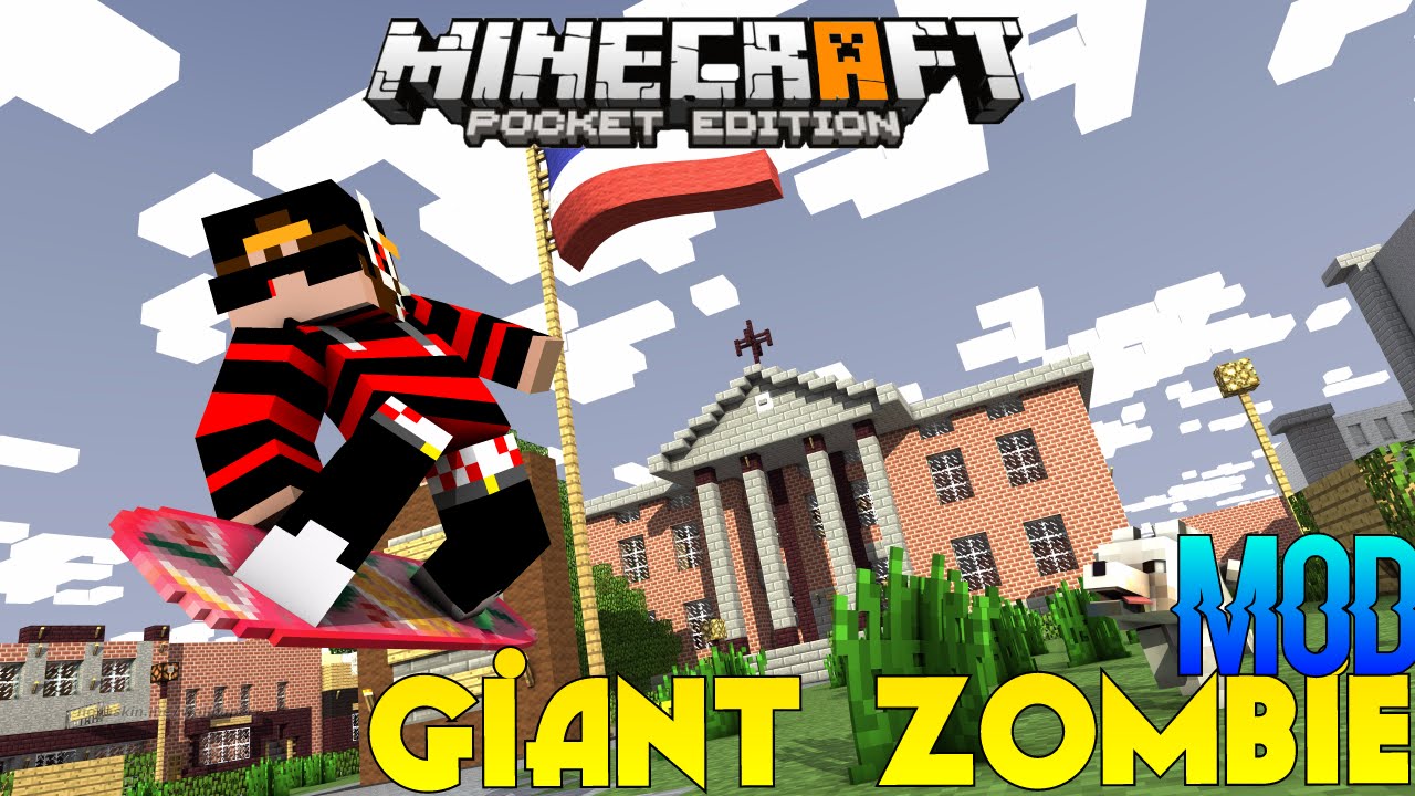 Mod - Giants Zombies / Zombies Gigantes - Minecraft PE 0.14.0/0.13.X ...