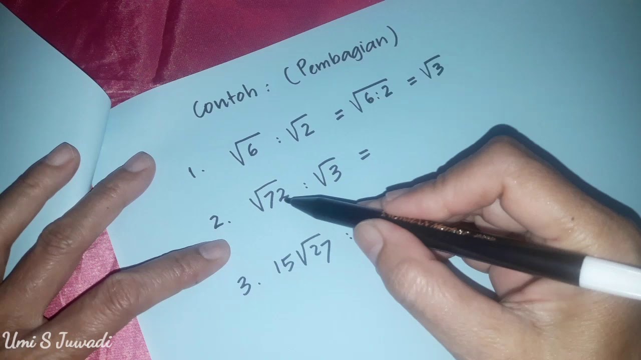 Operasi Bentuk Akar Bagian ke-2 : Perkalian dan Pembagian. - YouTube
