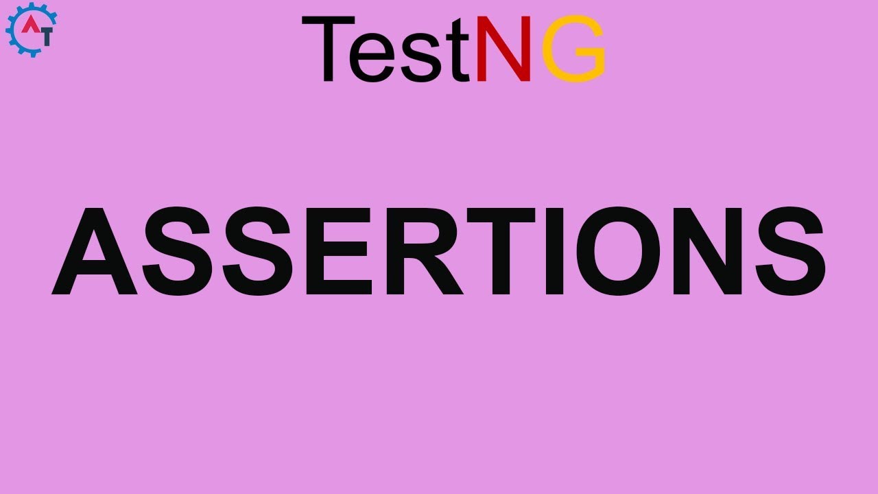 Testng Assertions Youtube